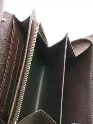 LOUIS VUITTON 2010 Damier Ebene Bi-fold Wallet