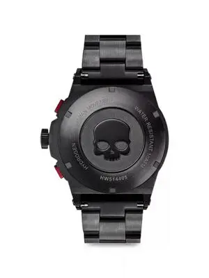 HYDROGEN Otto 44mm Chronograph Watch - Black