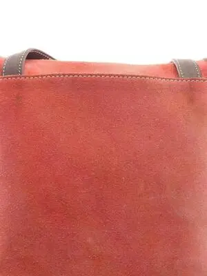 Loewe 2000s Anagram Shoulder Bag - Red