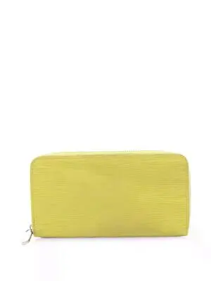 LOUIS VUITTON 2020 Epi Zippy Wallet - Yellow
