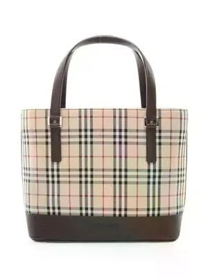 Burberry 2000s Nova Check Handbag
