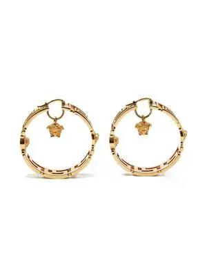 Versace Greca Hoop Earrings