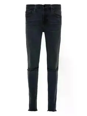 FRAME Straight-leg Jeans - Black