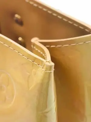 LOUIS VUITTON 2006 Pm Lead Monogram Vernis Tote Bag