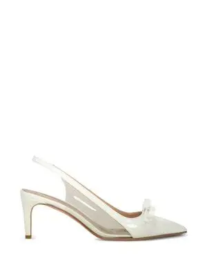 Red Valentino Bow Detail Slingback Pumps