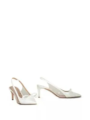 Red Valentino Bow Detail Slingback Pumps