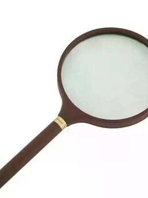 Assouline Archival Pebbled Leather Magnifying Glass
