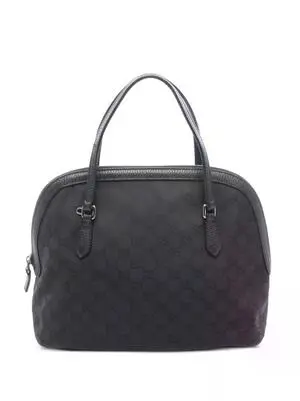 Gucci 2000s Gg Monogram Top Handle Bag