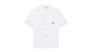 Casablanca Monogram Towelling Short Sleeve Shirt