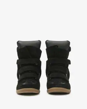 Isabel Marant Étoile Bekett Suede Wedge Sneakers