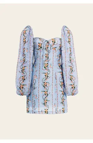 Agua Bendita Lorena Navegante Mini Dress