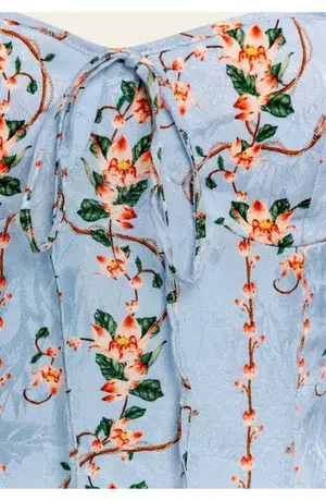 Agua Bendita Lorena Navegante Mini Dress