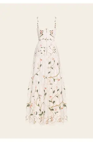 Agua Bendita Lima Navegante Maxi Dress