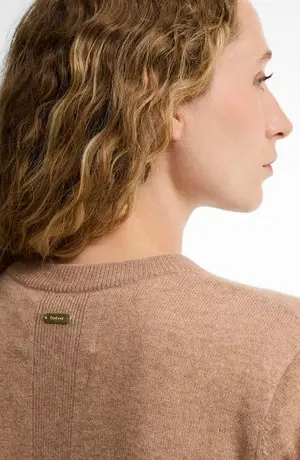Barbour Penwood Cashmere Sweater - Camel