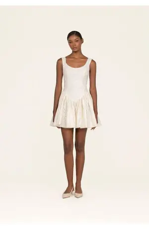 Agua Bendita Pluma Playa Mini Dress