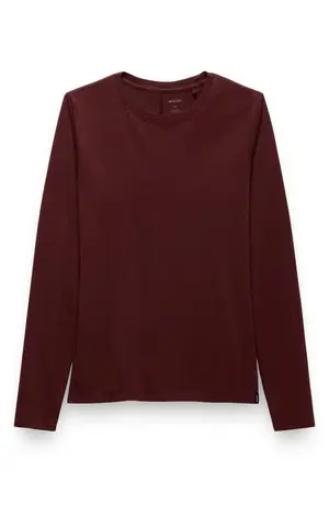 Prana Everyday Long Sleeve T-shirt - Cacao