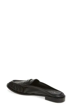 Rag & Bone Lexi Leather Flat Mule - Black