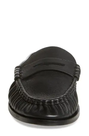 Rag & Bone Lexi Leather Flat Mule - Black