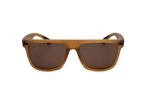 LOTTO 52mm Square Sunglasses Beige Trasparent