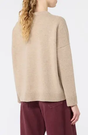 Max Mara Pavidi Intarsia Virgin Wool Sweater