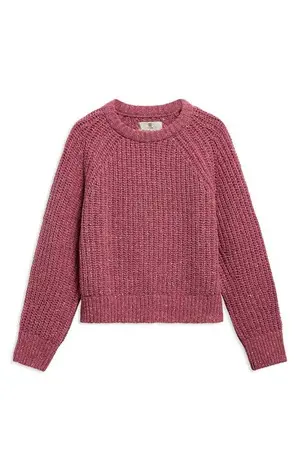 Barbour Alderney Fleck Sweater - Tea Rose