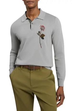 Ted Baker London Maeliss Long Sleeve Polo
