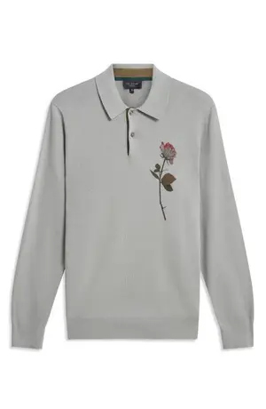 Ted Baker London Maeliss Long Sleeve Polo