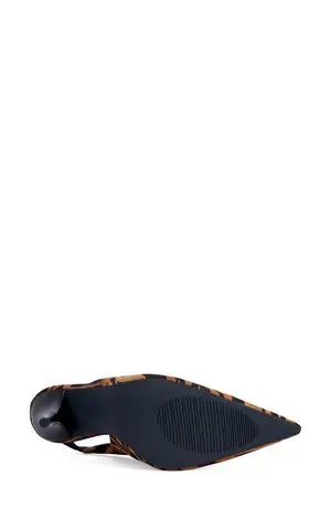 AZALEA WANG Doreen Slingback Pointed Toe Pump