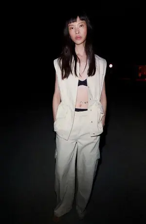 Mango Oversize Denim Vest