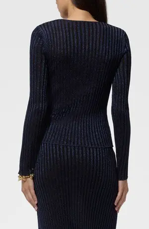 Missoni Ribbed V-neck Sweater