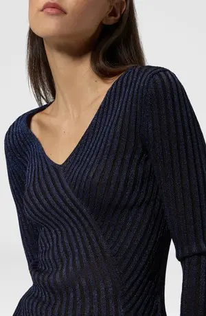 Missoni Ribbed V-neck Sweater