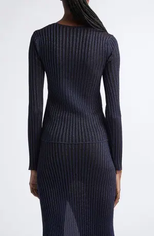 Missoni Ribbed V-neck Sweater - S72rb