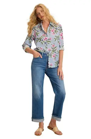 Tommy Bahama Ocean Petals Cotton Voile Shirt