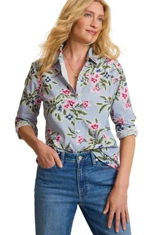 Tommy Bahama Ocean Petals Cotton Voile Shirt