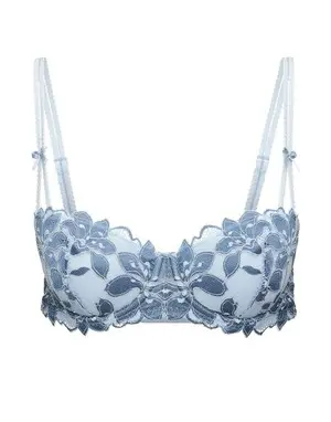 ADORE ME Mellody Push Up Balconette Bra - Medium Blue