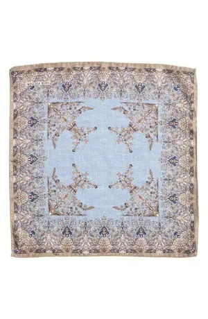 JACK VICTOR Military Floral Pocket Square