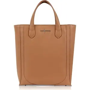LUIS STEVEN Tall Office Tote - Tan