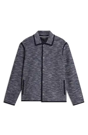 Ted Baker London Hannley Textured Shirt Jacket
