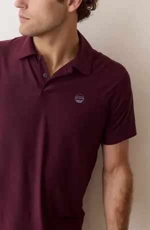 Marine Layer Everyday Sport Polo - Winetasting