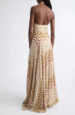 Missoni Halter Neck Maxi Dress