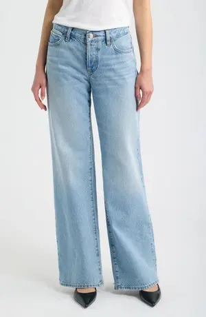 FRAME The Pixie Gray Straight Leg Jeans