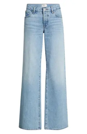 FRAME The Pixie Gray Straight Leg Jeans