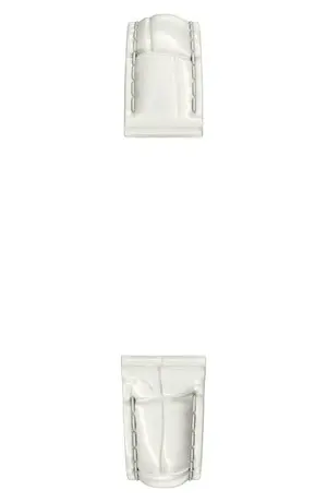 Michele Croc Embossed Leather 14mm Apple Watch® Watchband