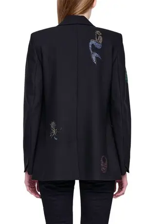 Zadig&Voltaire Valse Strass Embellished Blazer