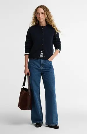 Barbour Woodhouse Cardigan - Navy