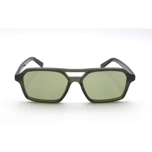 MAISON MARGIELA 56mm Pilot Sunglasses - Green