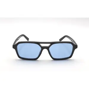 MAISON MARGIELA Maison Margiela 56mm Pilot Sunglasses Noir Azure