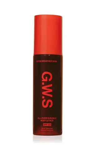 GOOD WEATHER SKIN All-over Sun Milk Spf 50 - Red
