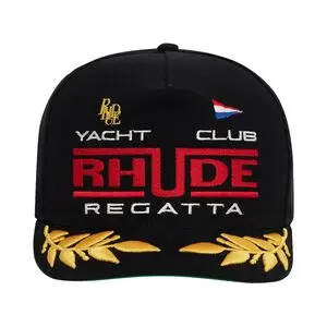 Rhude Regatta Club Hat /white - Black