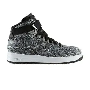 Nike Lunar Force 1 High Top Sneakers With Marble Print
